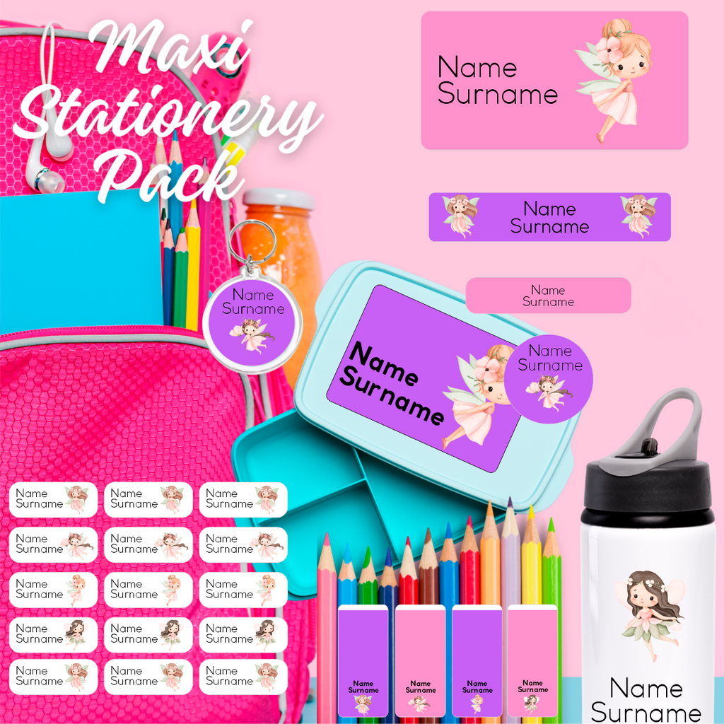 Fairies Stationery Label Maxi Combo (Copy) – Coral Designs