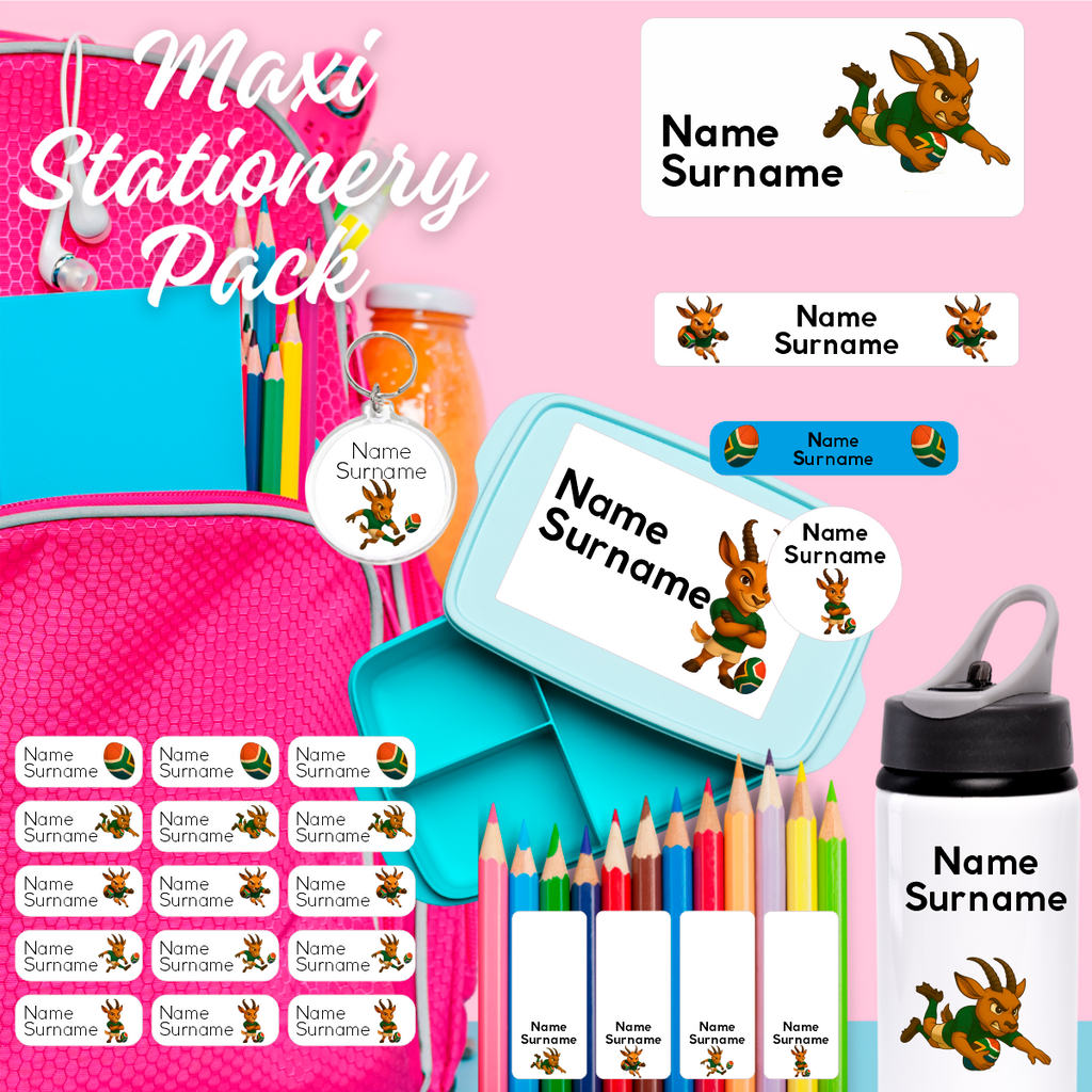 Bokke Stationery Label Maxi Combo – Coral Designs