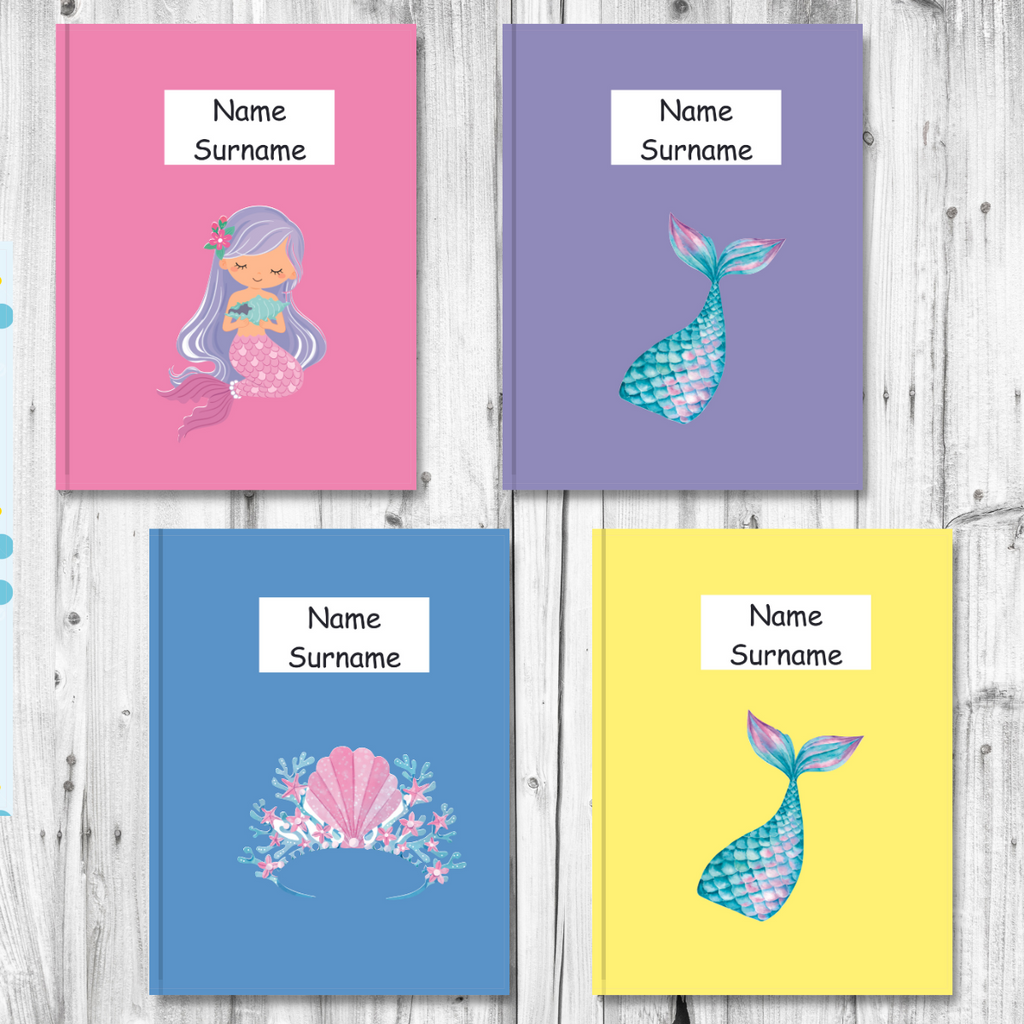 Mermaid Book Cover – Coral Designs