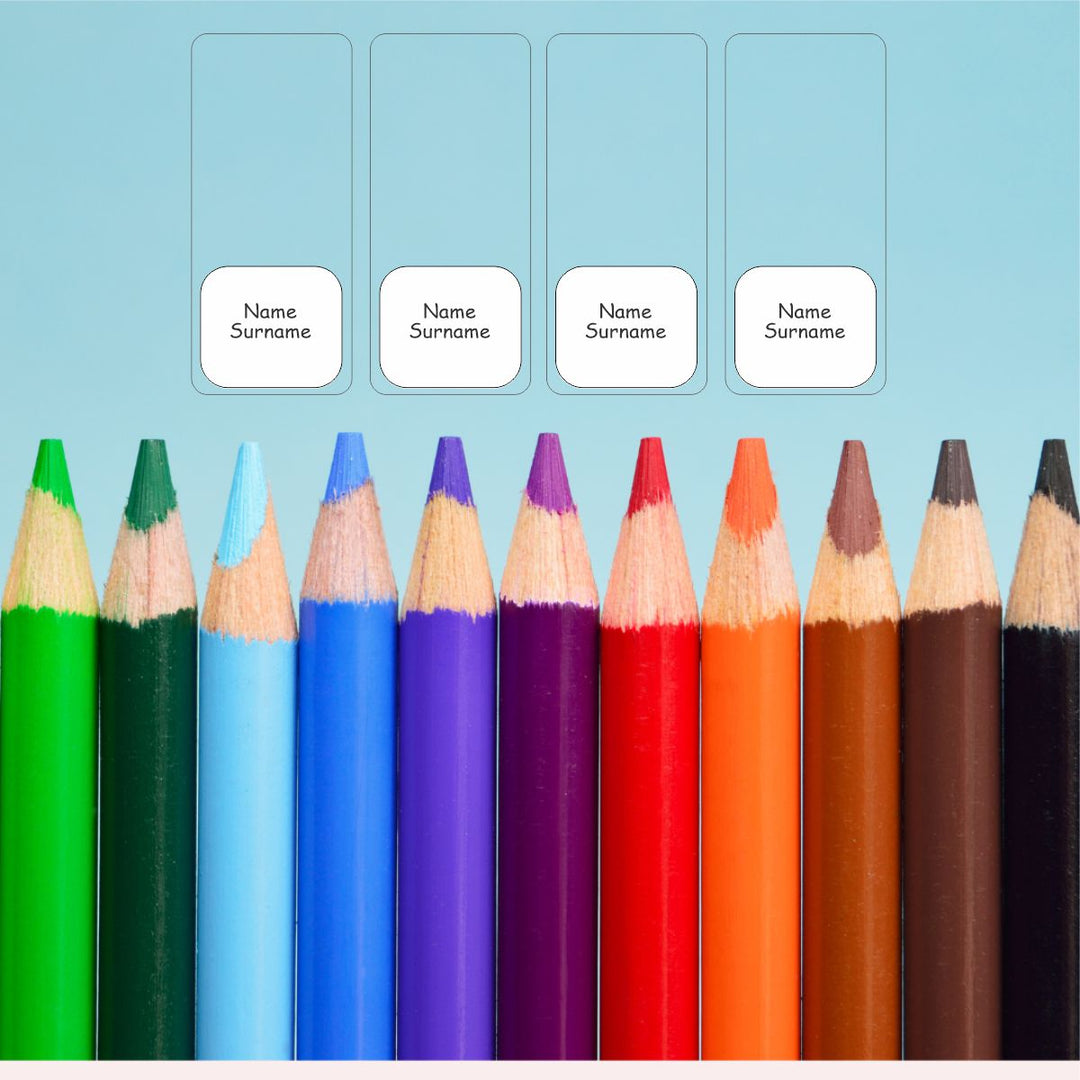 Keep It Simple Wrap Around Pencil Labels – Coral Designs