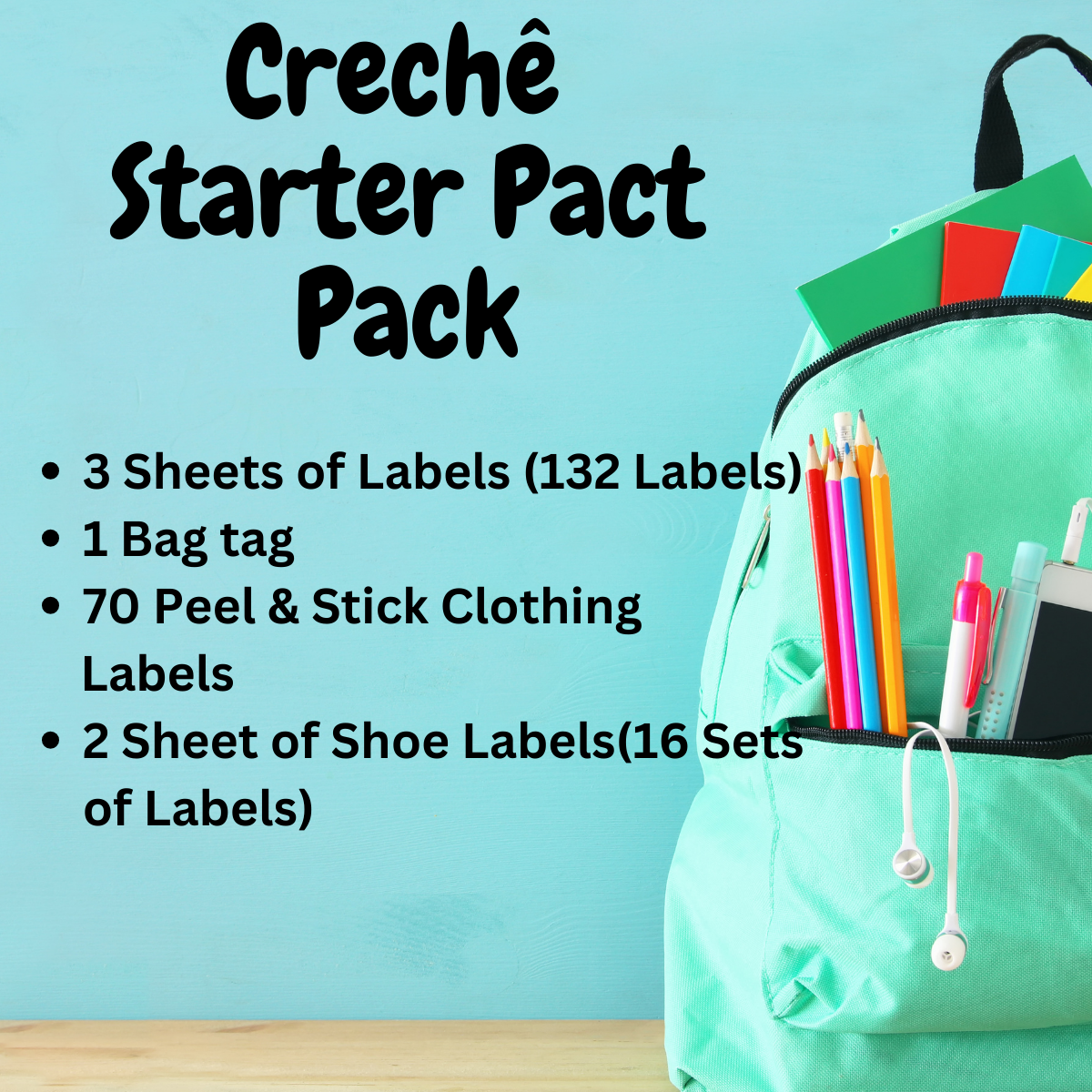 Pink Leopard Print Crechê Starter Pack – Coral Designs